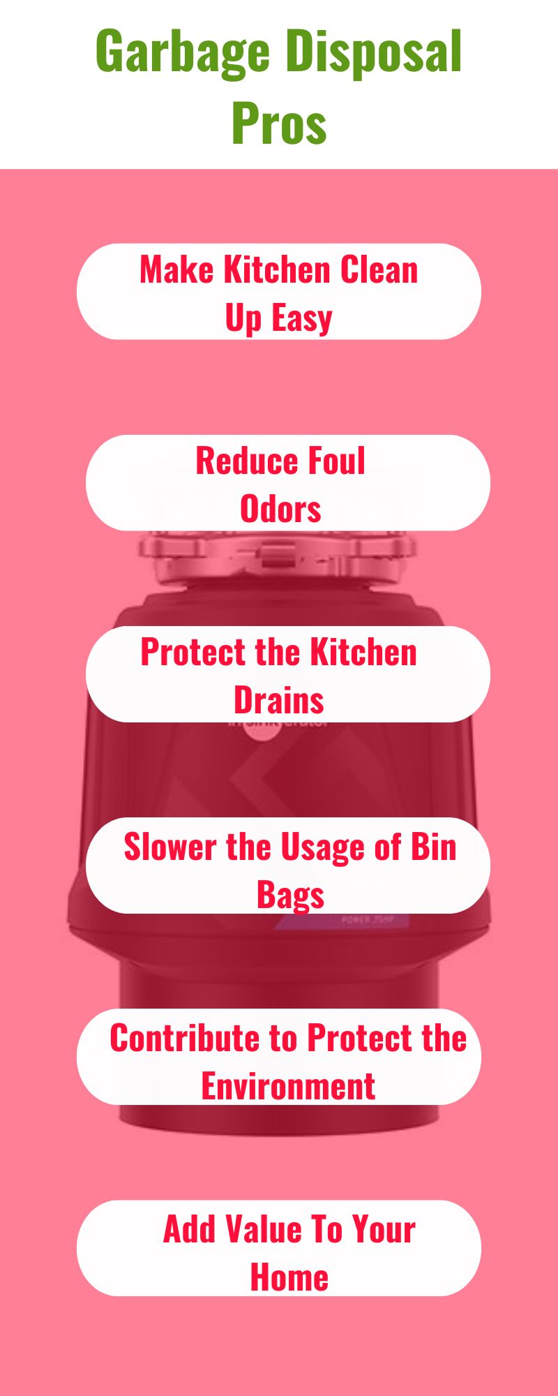 Garbage Disposal: Pros and Cons | Fix The Disposal