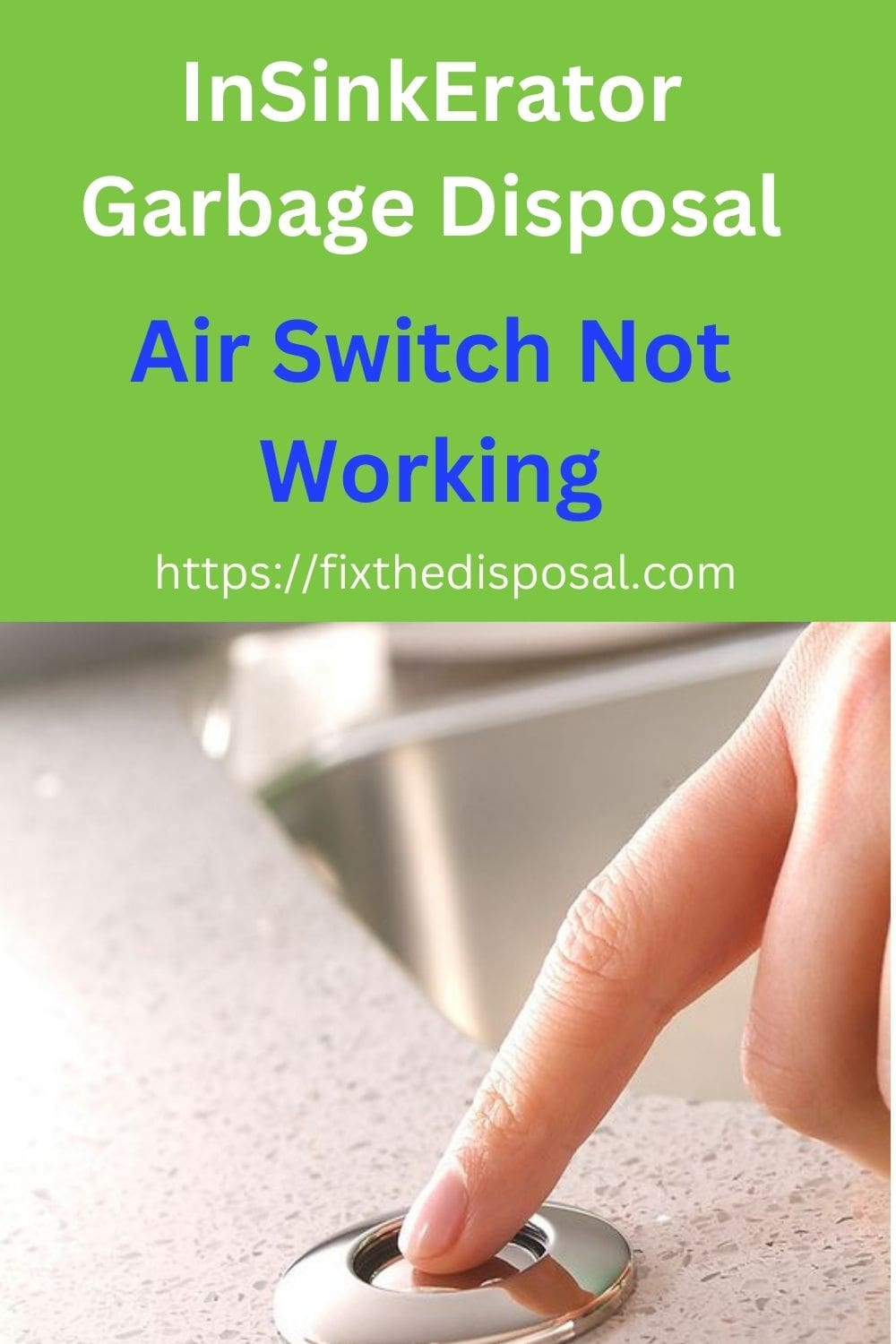 Garbage Disposal Button Air Tube Air Switch Garbage, Insinkerator Air ...