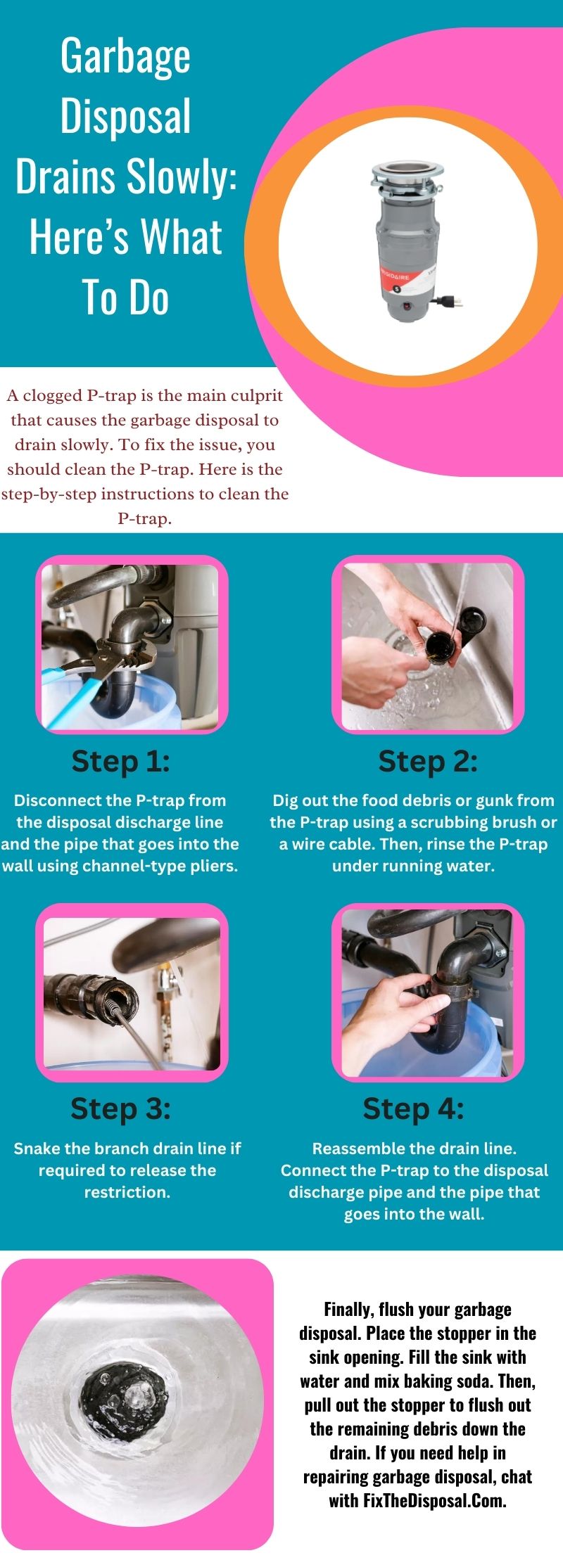 Garbage Disposal Drains Slowly? Quick DIY Fixes to Try