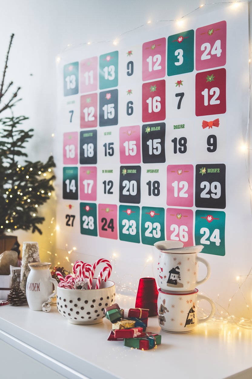 21 DIY Office Christmas Decor Ideas