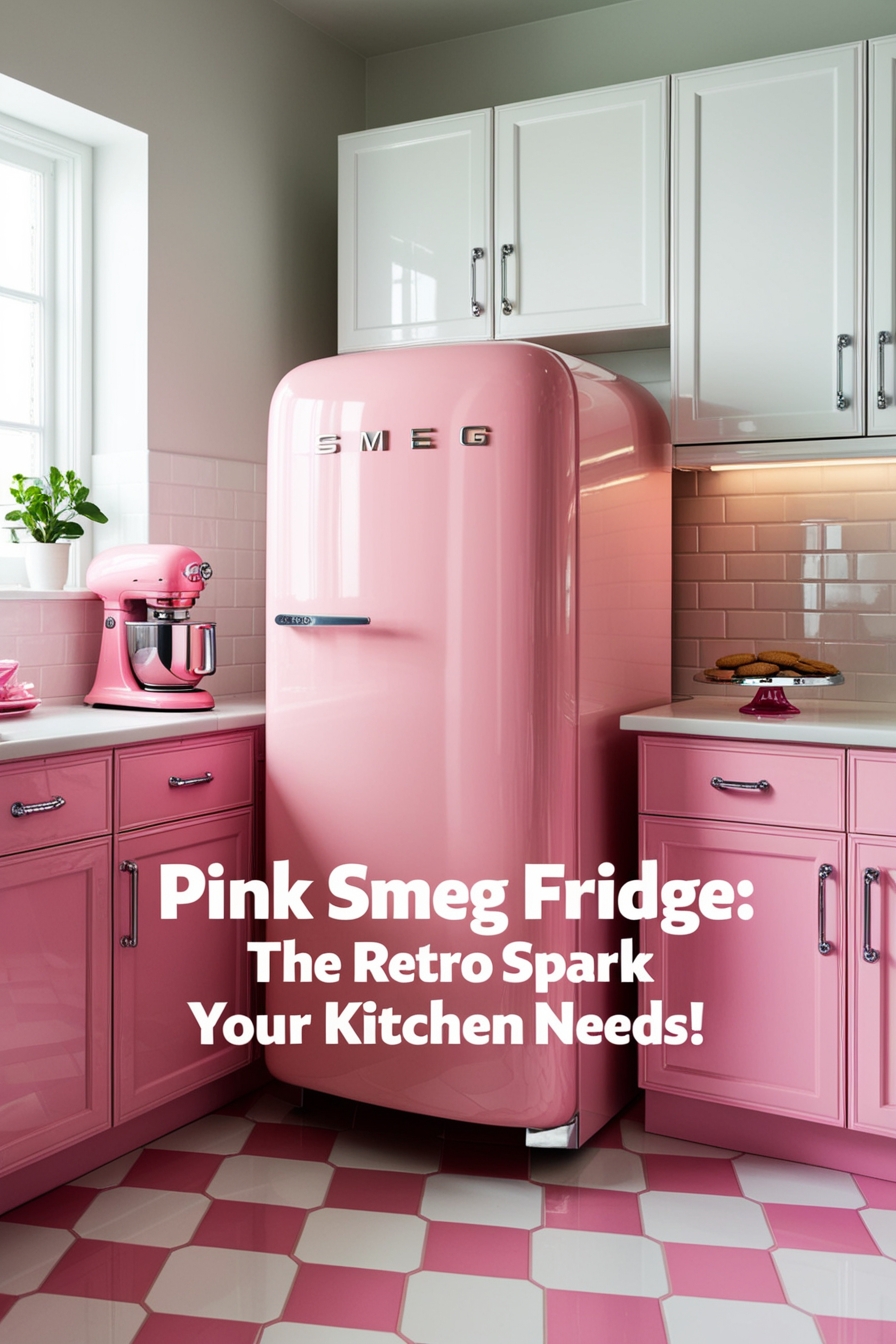 21 Retro Pink Kitchen Ideas for Vintage Charm - Fix The Disposal