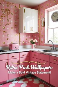 21 Retro Pink Kitchen Ideas for Vintage Charm - Fix The Disposal