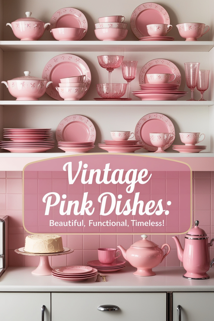 21 Retro Pink Kitchen Ideas for Vintage Charm - Fix The Disposal