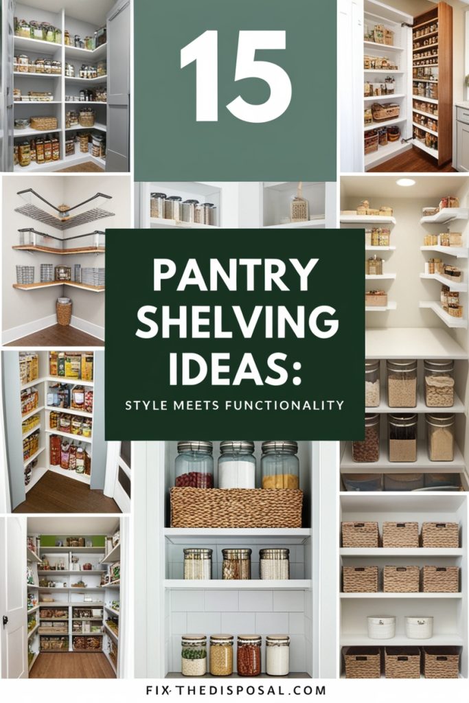 10 Pantry Closet Ideas for Efficient Storage and Organization