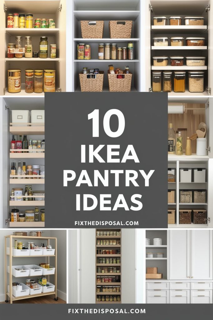 10 Pantry Closet Ideas for Efficient Storage and Organization