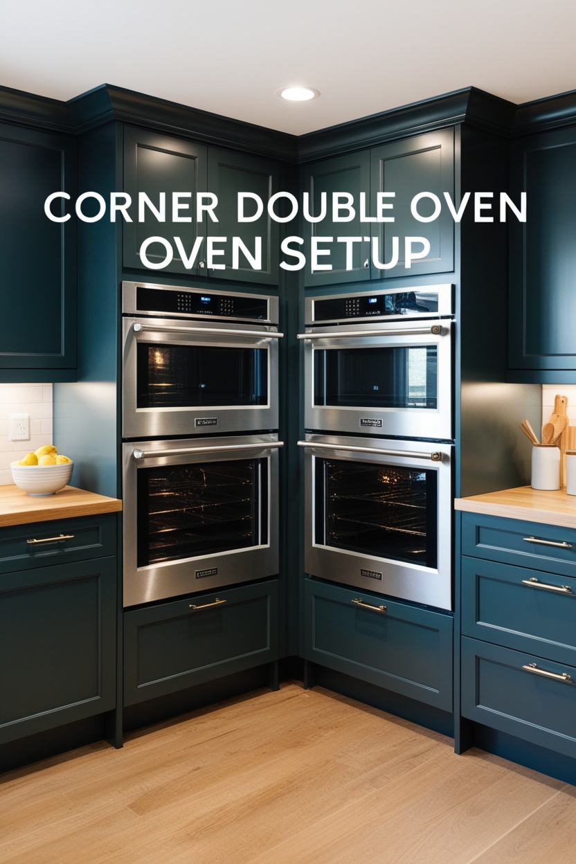 15 Double Oven Kitchen Layout Ideas for Better Cooking Efficiency