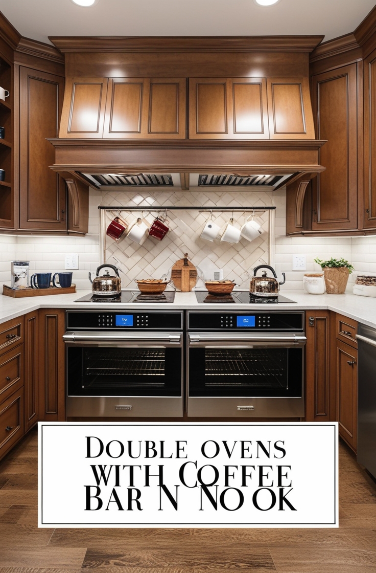 15 Double Oven Kitchen Layout Ideas for Better Cooking Efficiency