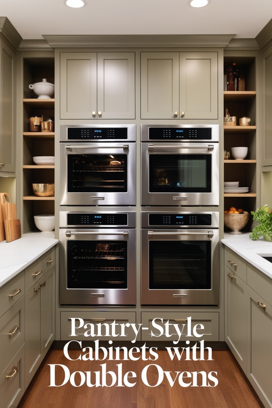 15 Double Oven Kitchen Layout Ideas for Better Cooking Efficiency