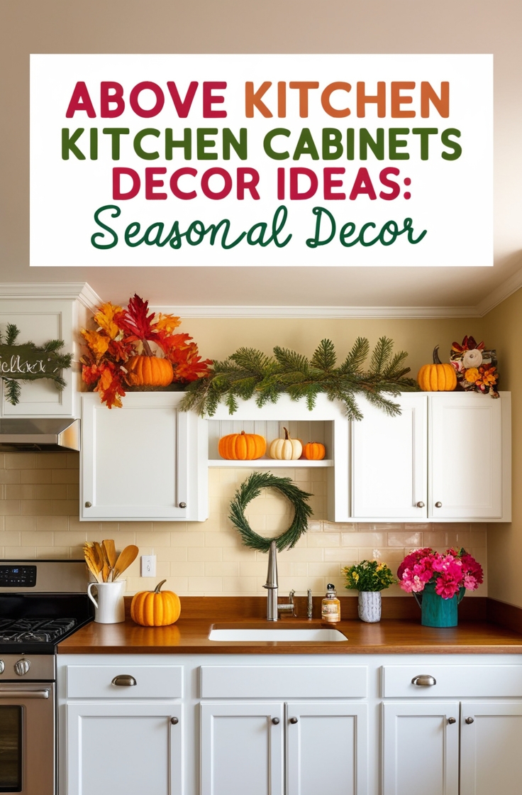 15 Stylish Above Kitchen Cabinets Decor Ideas