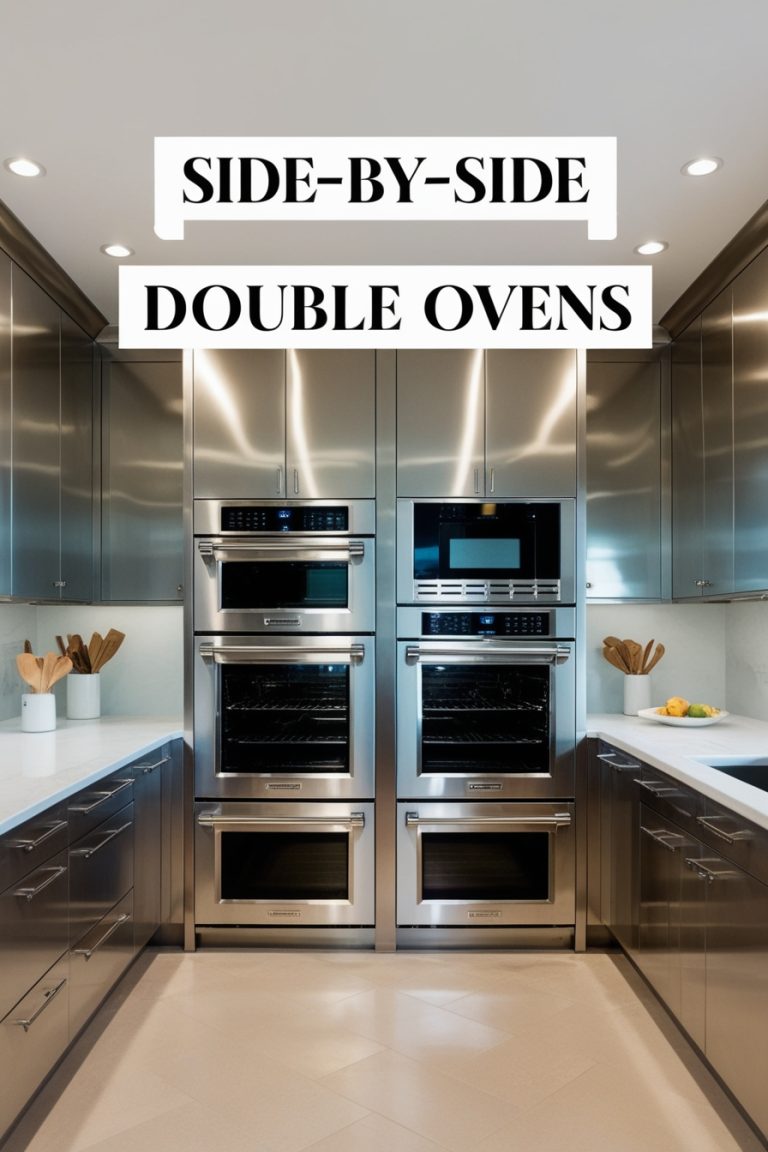 15 Double Oven Kitchen Layout Ideas for Better Cooking Efficiency