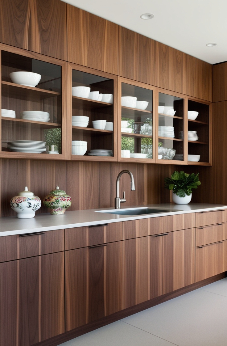 15 Stunning Walnut Kitchen Cabinet Ideas for a Timeless Look
