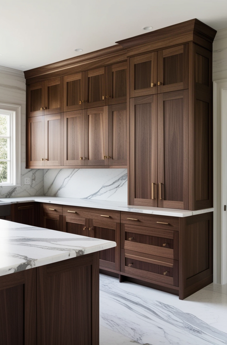 15 Stunning Walnut Kitchen Cabinet Ideas for a Timeless Look