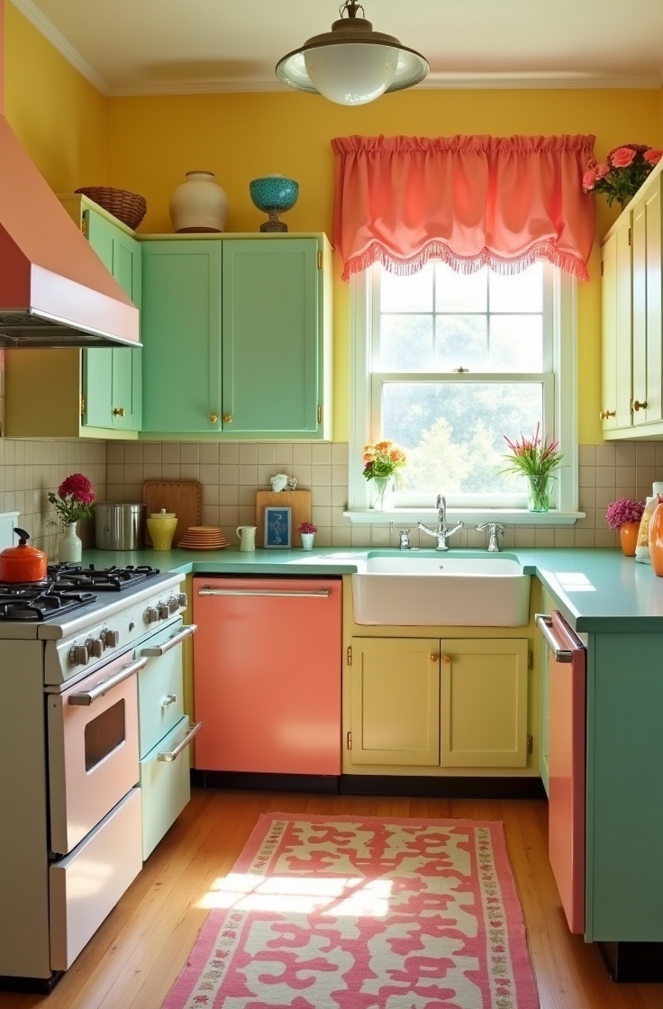 1950s Kitchen Ideas: 15 Inspiring Retro Looks