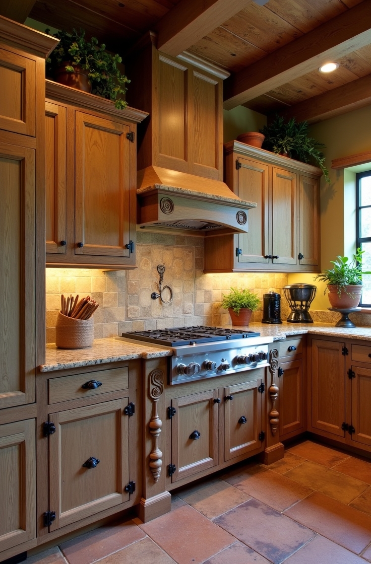 15 Spanish Mediterranean Kitchen Ideas for a Warm & Rustic Look
