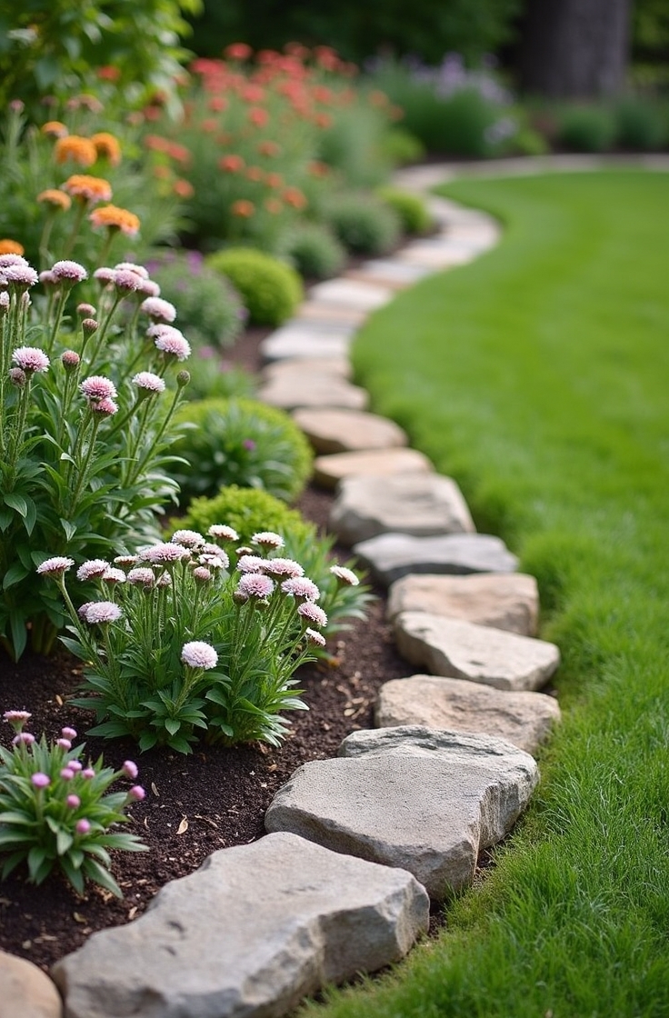 15 Creative Garden Edging Ideas