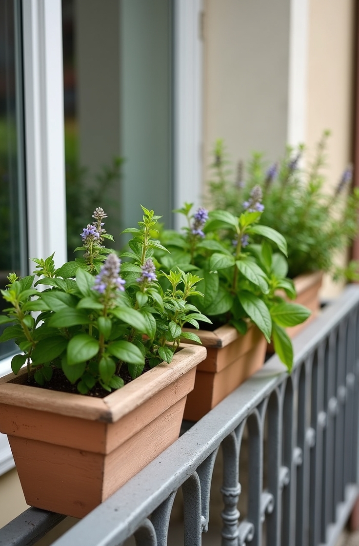 13 Smart Balcony Herb Garden Ideas for Small Outdoor Spaces