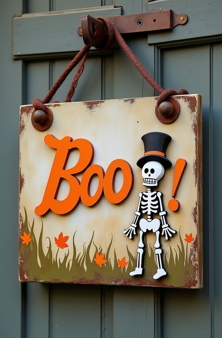 15 Halloween Door Decoration Ideas to Welcome the Spooky Season