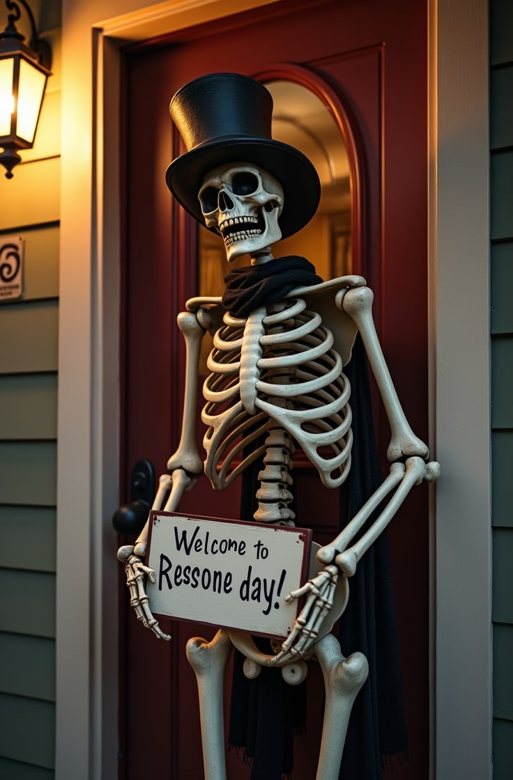 13 Halloween Entryway Decor Ideas to Impress Everyone