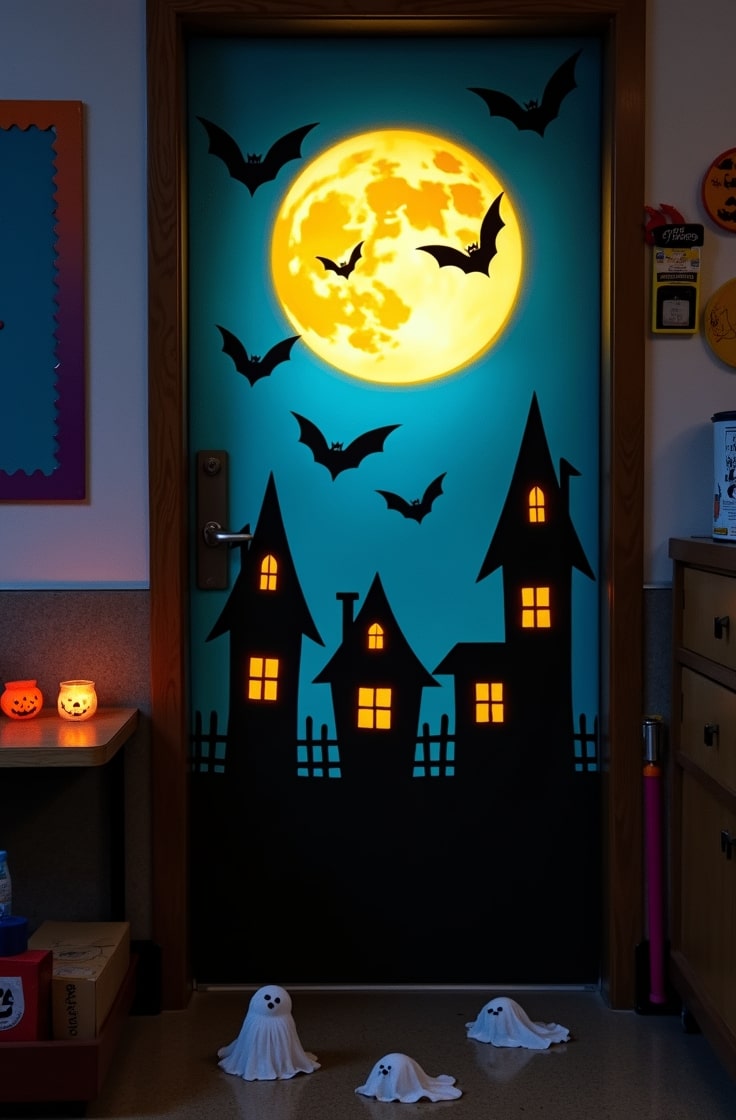 15 Spooky & Creative Halloween Door Ideas for Classroom