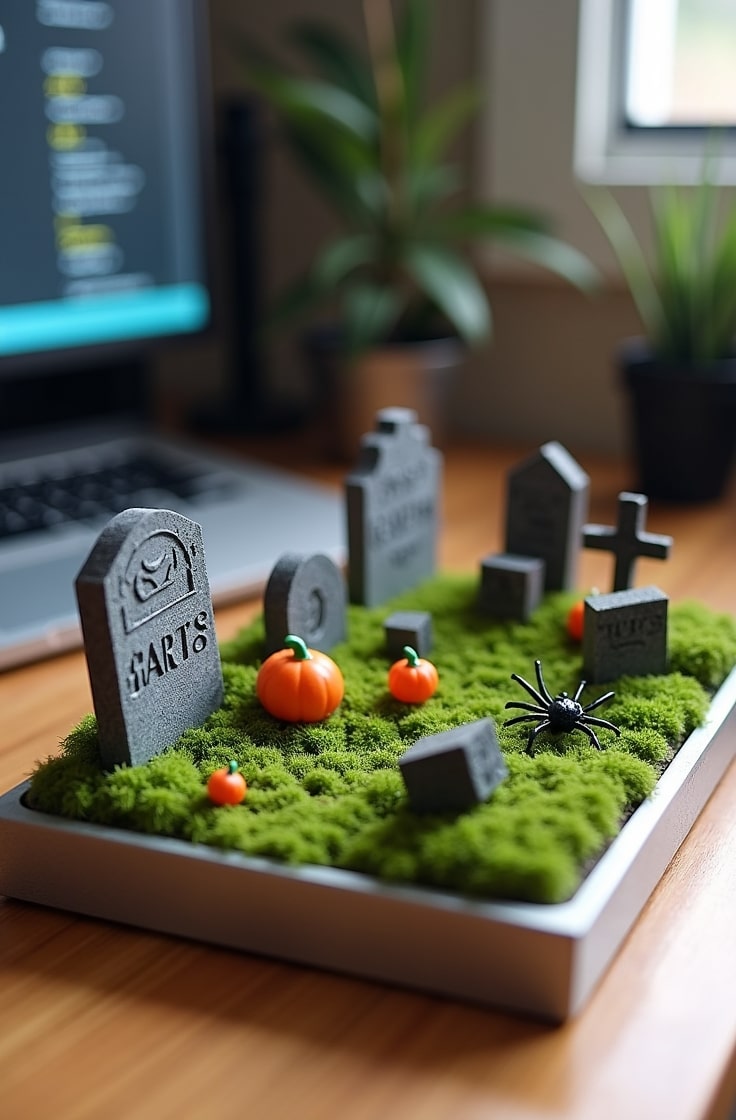 15 Fun Halloween Desk Decorations to Boost Your Workspace