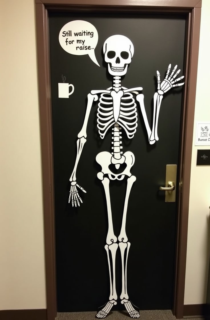 15 Fun Halloween Door Decorations for Office