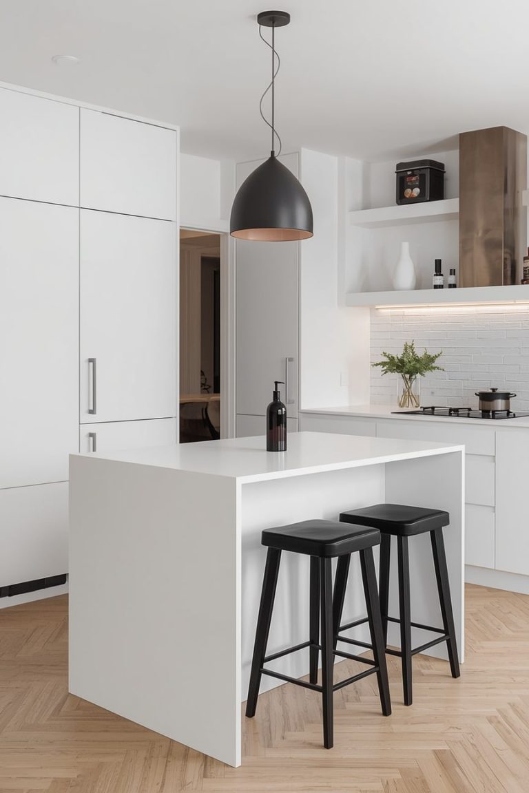 11 Small Kitchen Ideas With Island to Maximize Space & Style