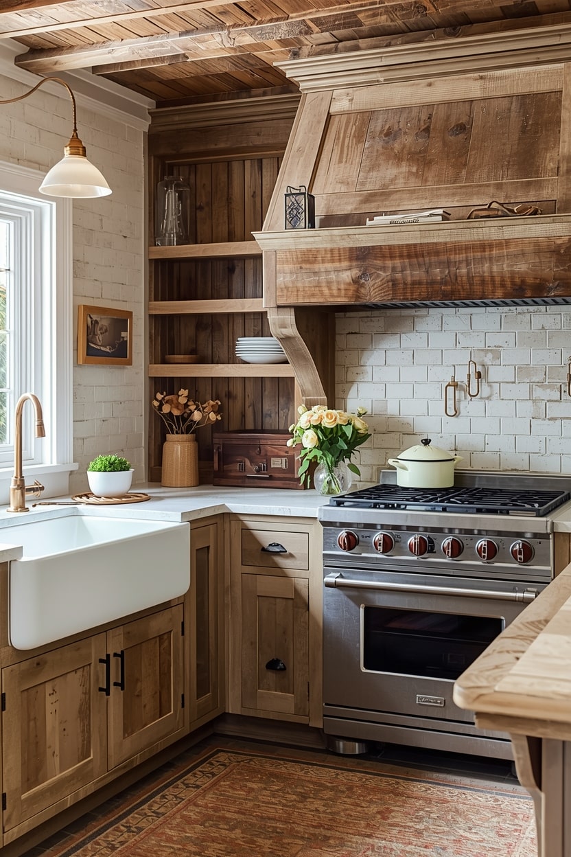 13 Barn Style Kitchen Ideas for Rustic and Modern Homes