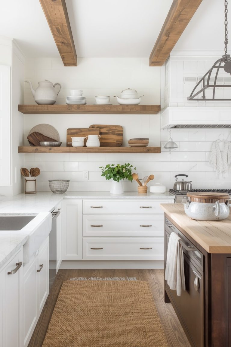 11 White and Tan Kitchen Ideas for a Fresh, Timeless Look