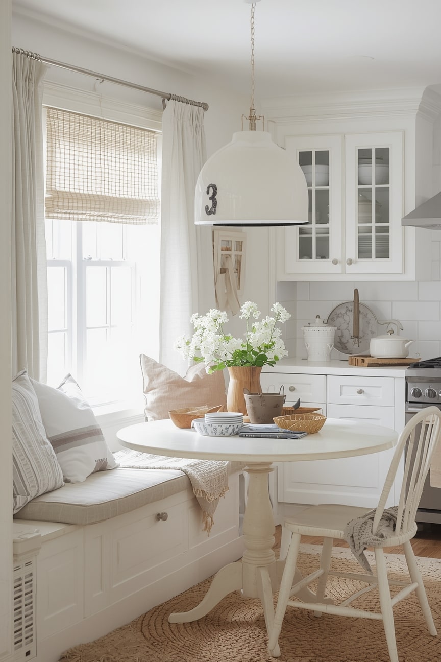 11 Country Kitchen Ideas with White Cabinets for Timeless Style