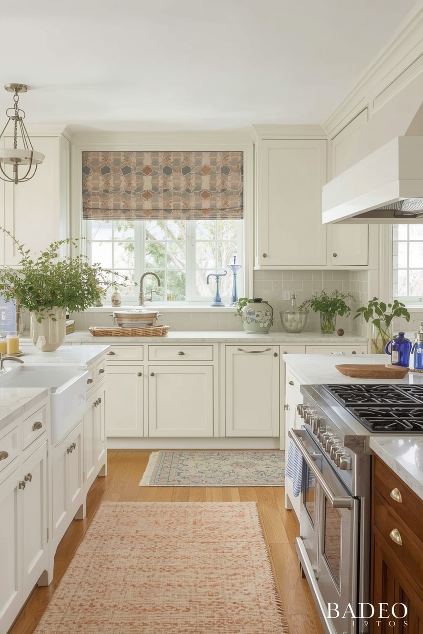 11 Country Kitchen Ideas with White Cabinets for Timeless Style