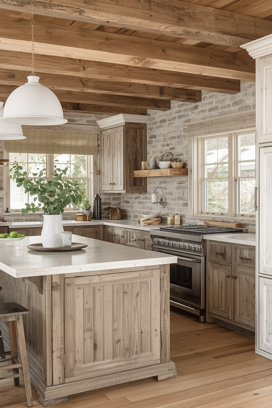 15 Country Kitchen Ideas for a Cozy, Rustic & Farmhouse-Style Home