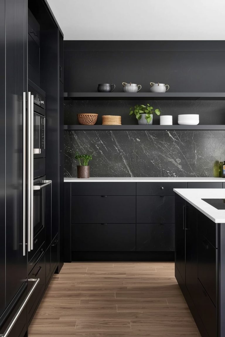 11 Dark Color Kitchen Ideas for a Stylish & Modern Home