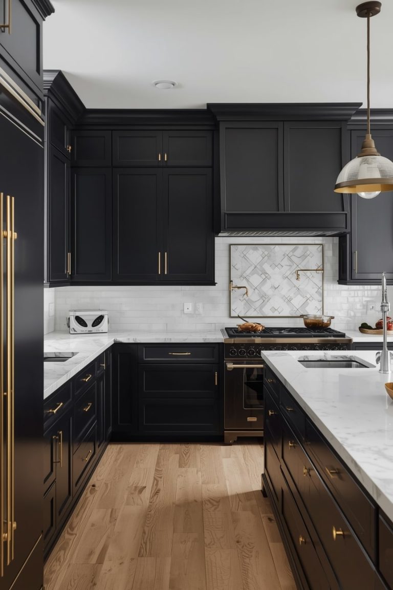 11 Dark Color Kitchen Ideas for a Stylish & Modern Home