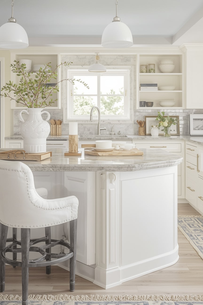 11 White and Cream Kitchen Ideas for a Bright, Elegant Look
