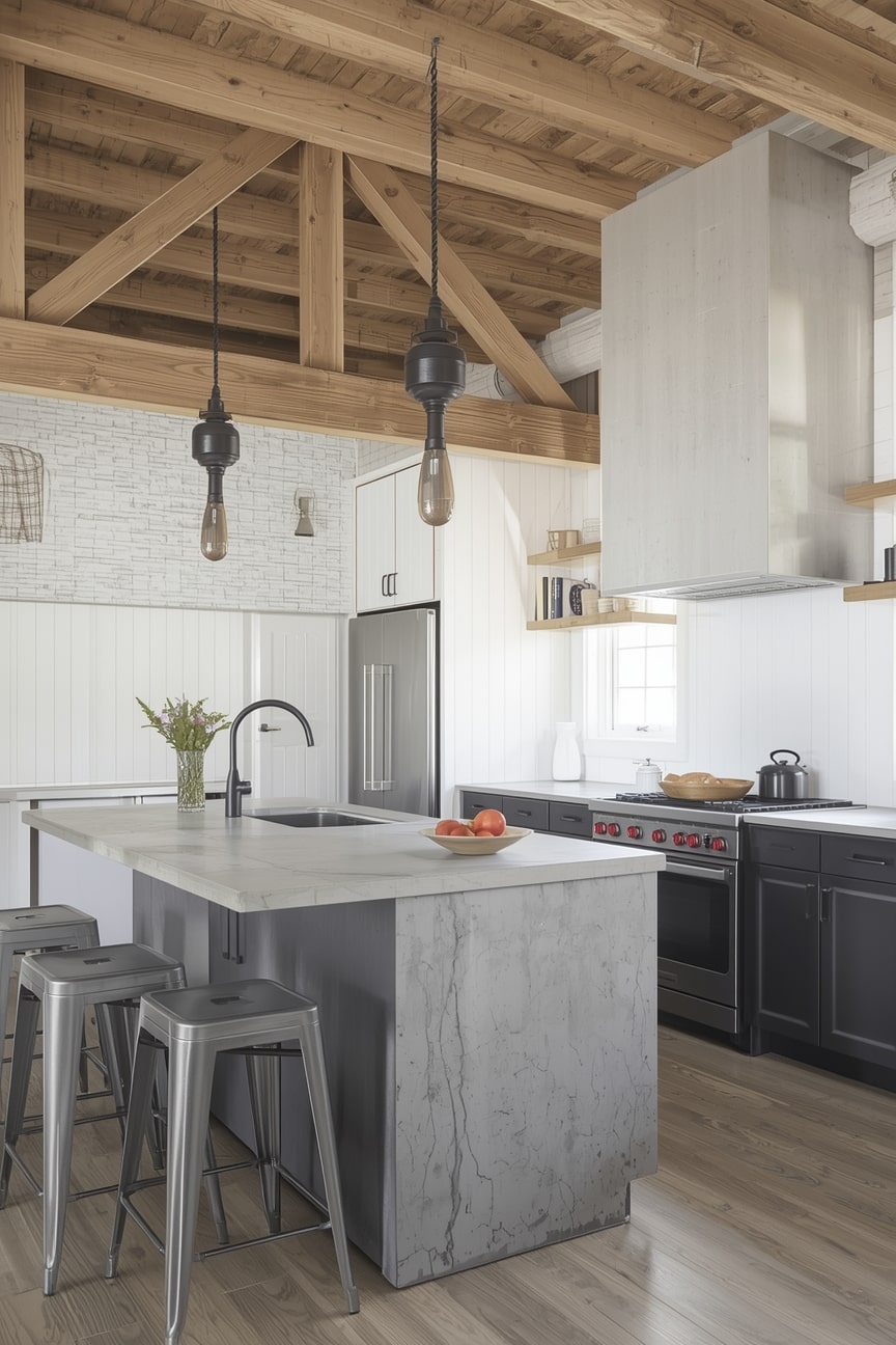 13 Barn Style Kitchen Ideas for Rustic and Modern Homes