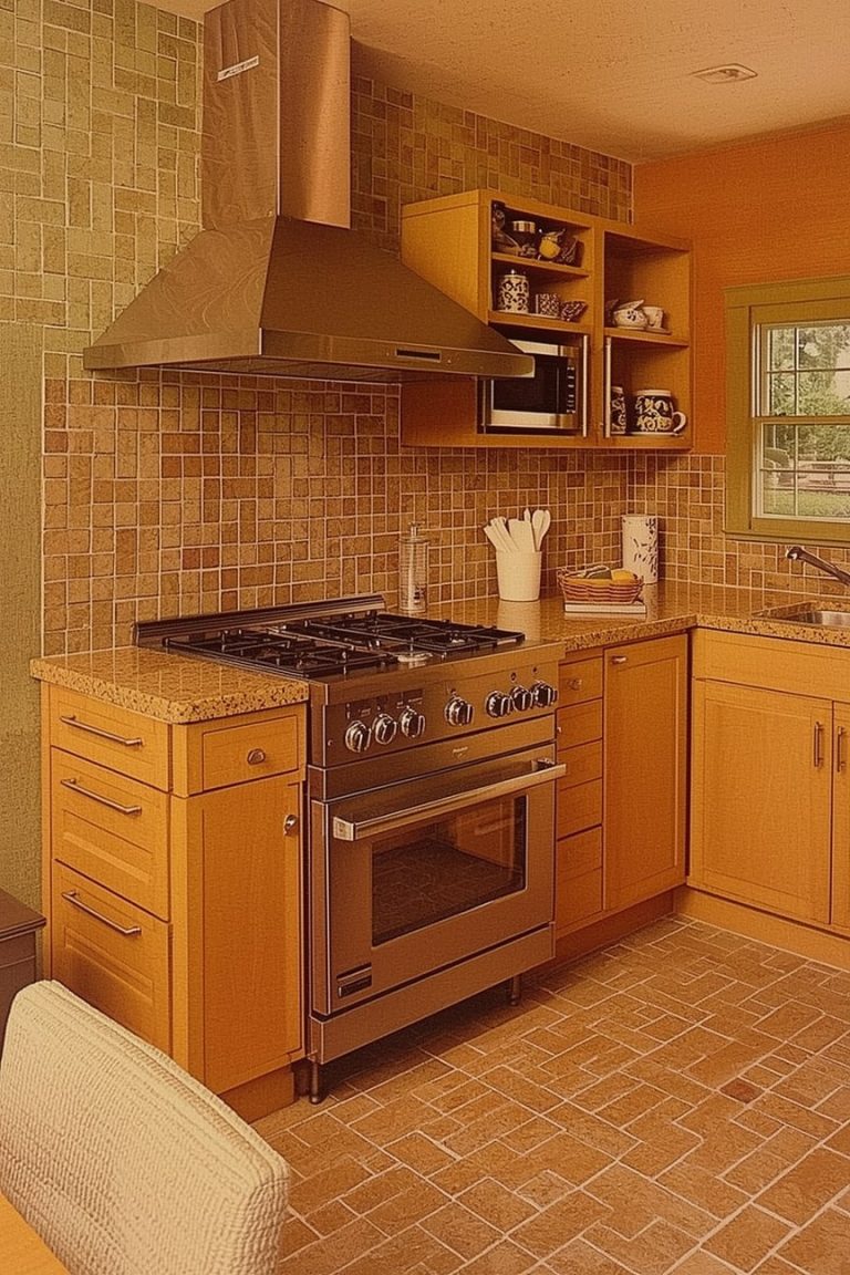 11 70s Style Kitchen Ideas That Bring Retro Warmth Back in Style