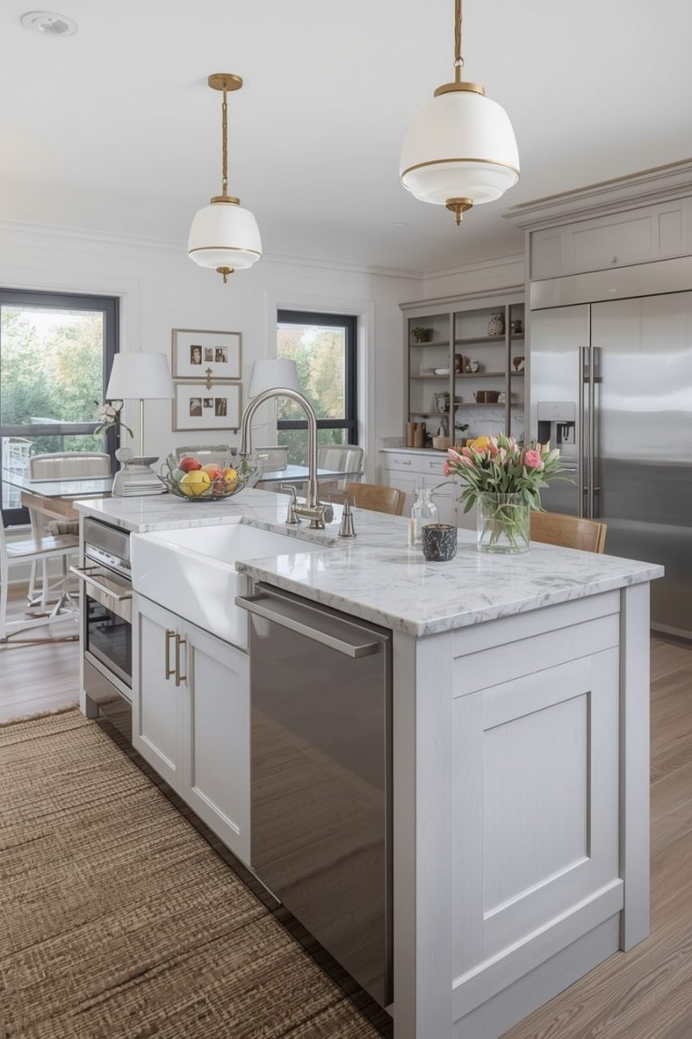 9 Kitchen Island Ideas with Sink for Function & Style