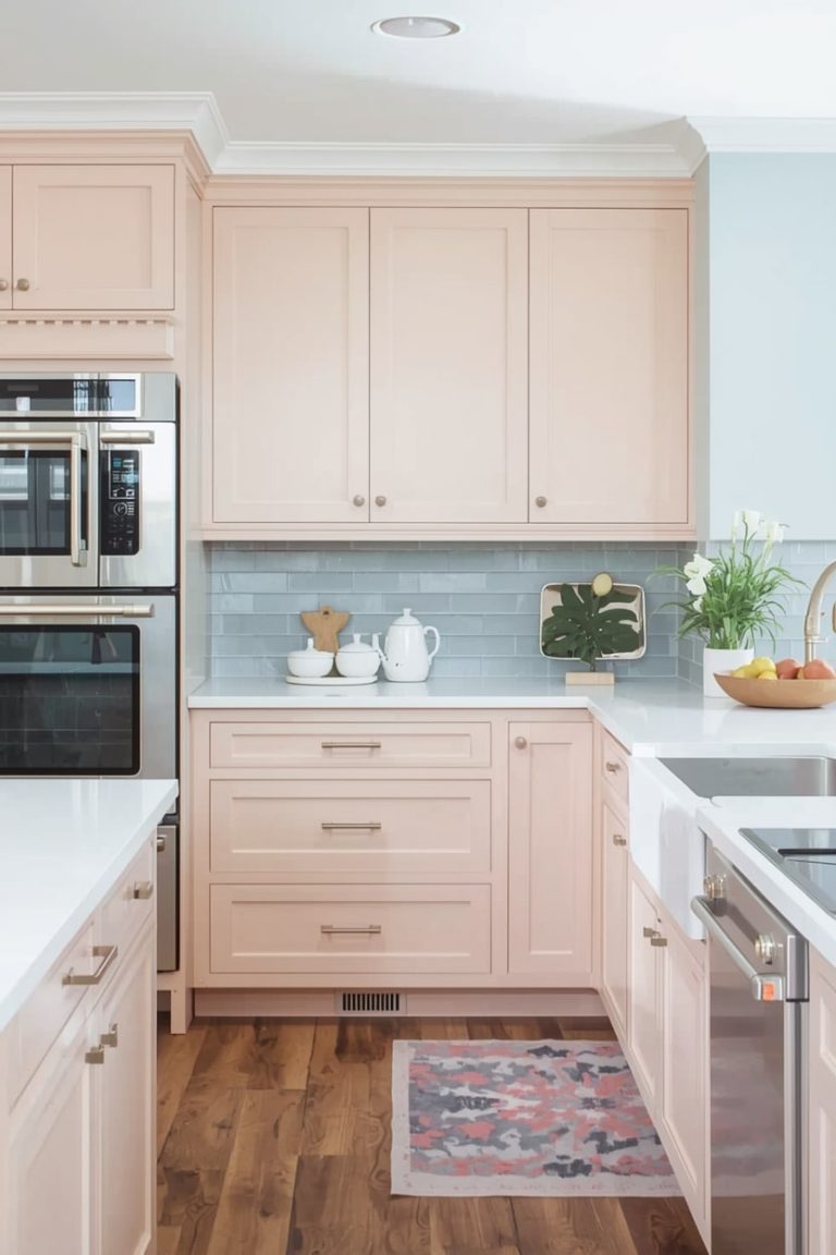 11 Peach Color Kitchen Ideas for a Warm & Stylish Home