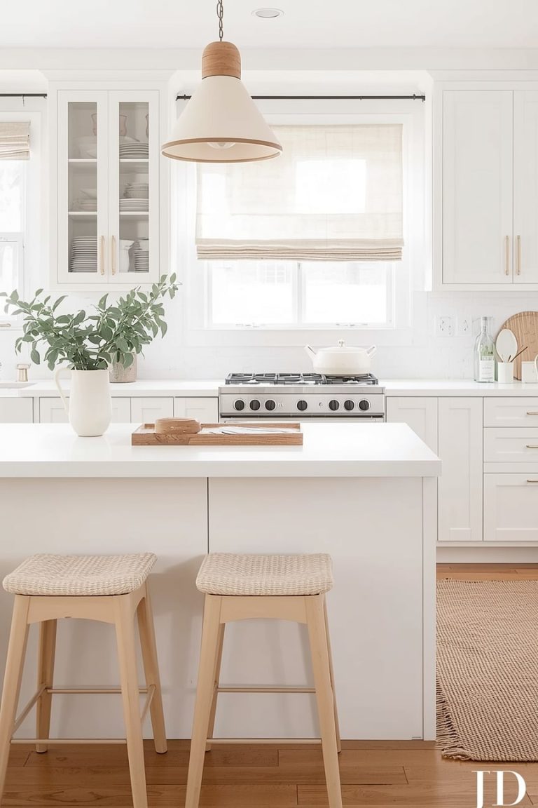 11 White and Tan Kitchen Ideas for a Fresh, Timeless Look