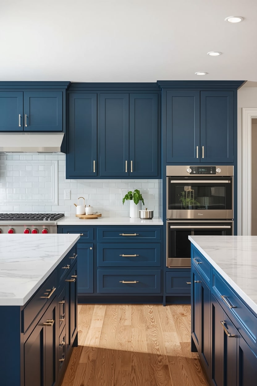 7 Best Kitchen Cabinet Colors with White Countertops (Design Ideas)