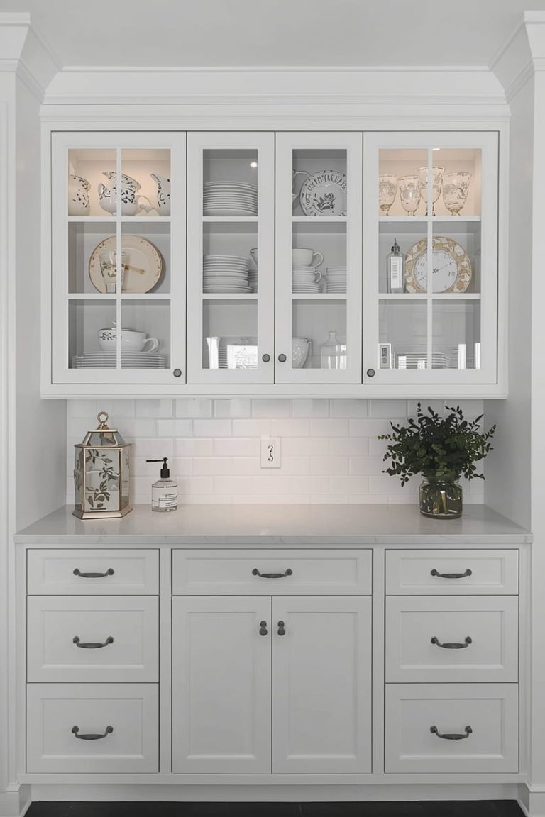 10 Kitchen Upper Cabinets Ideas for Modern, Small & Farmhouse Kitchens