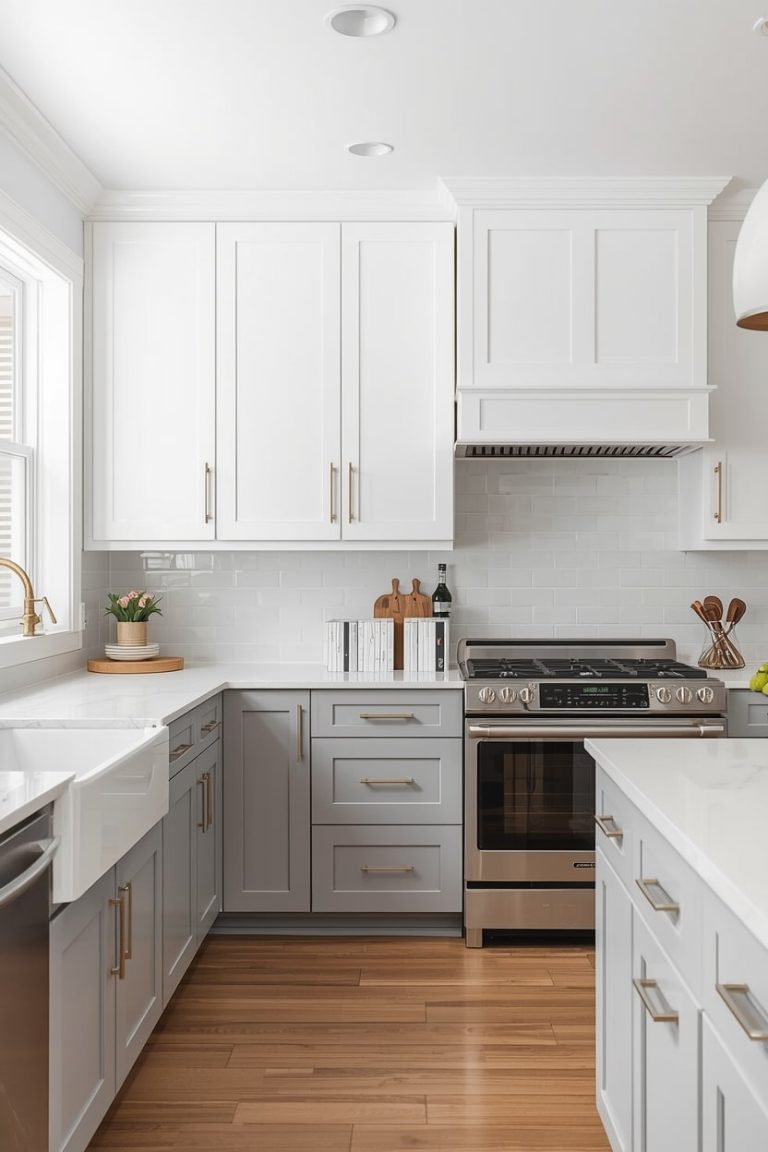 9 Two Tone Kitchen Cabinet Color Ideas for a Stylish, Modern Kitchen