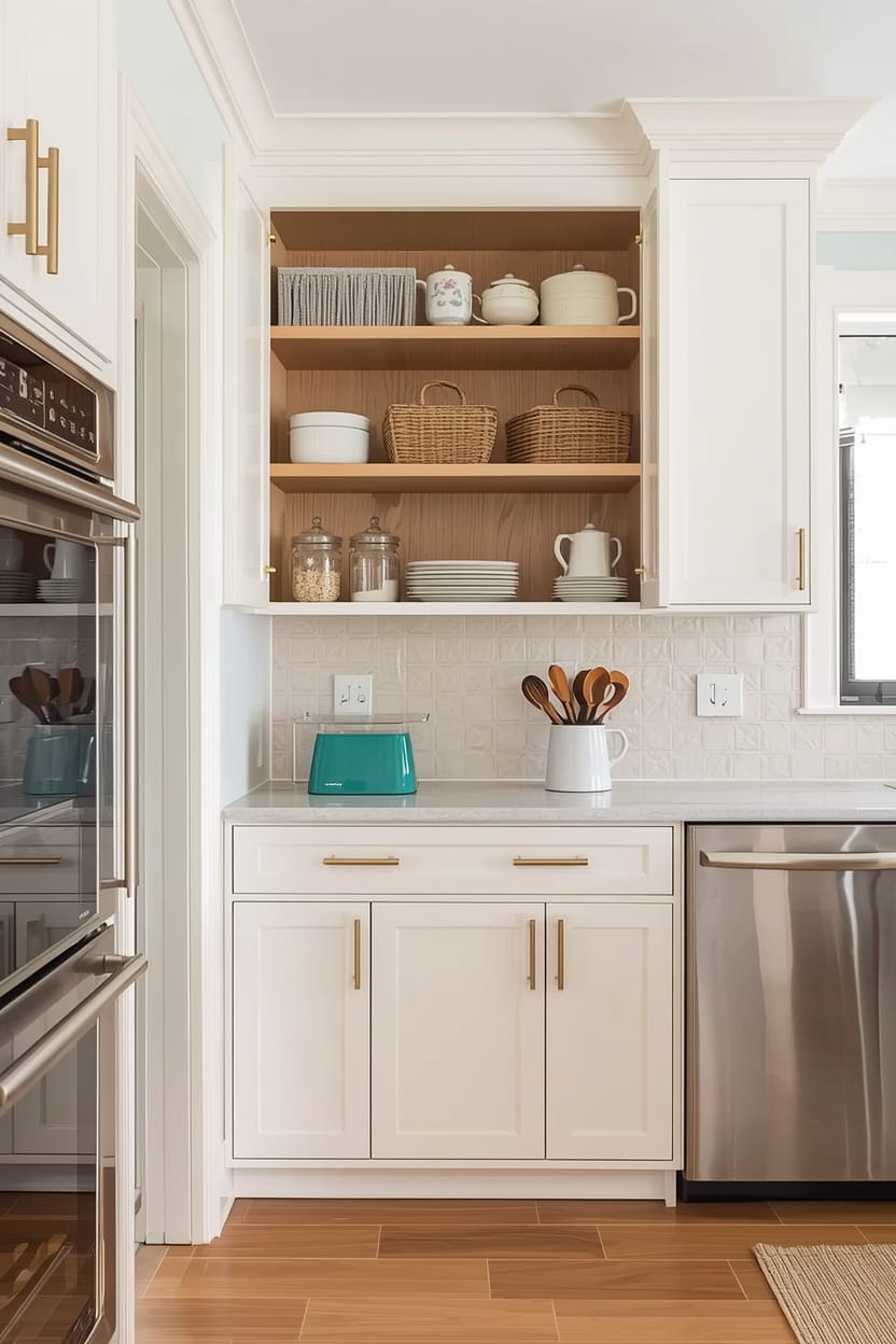 7 Staggered Kitchen Cabinet Ideas for Stylish Storage