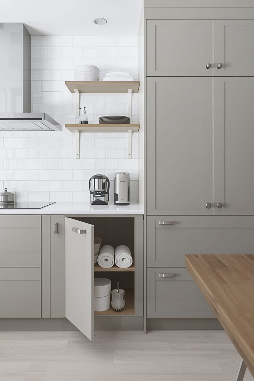 11 Side of Kitchen Cabinet Ideas to Maximize Space & Style