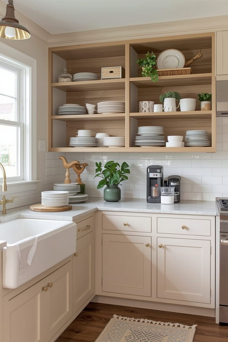 10 Kitchen Upper Cabinets Ideas for Modern, Small & Farmhouse Kitchens