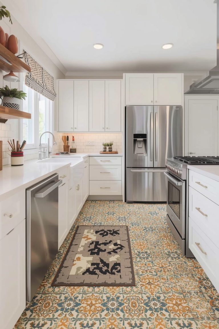 9 Linoleum Kitchen Flooring Ideas for Stylish Kitchens