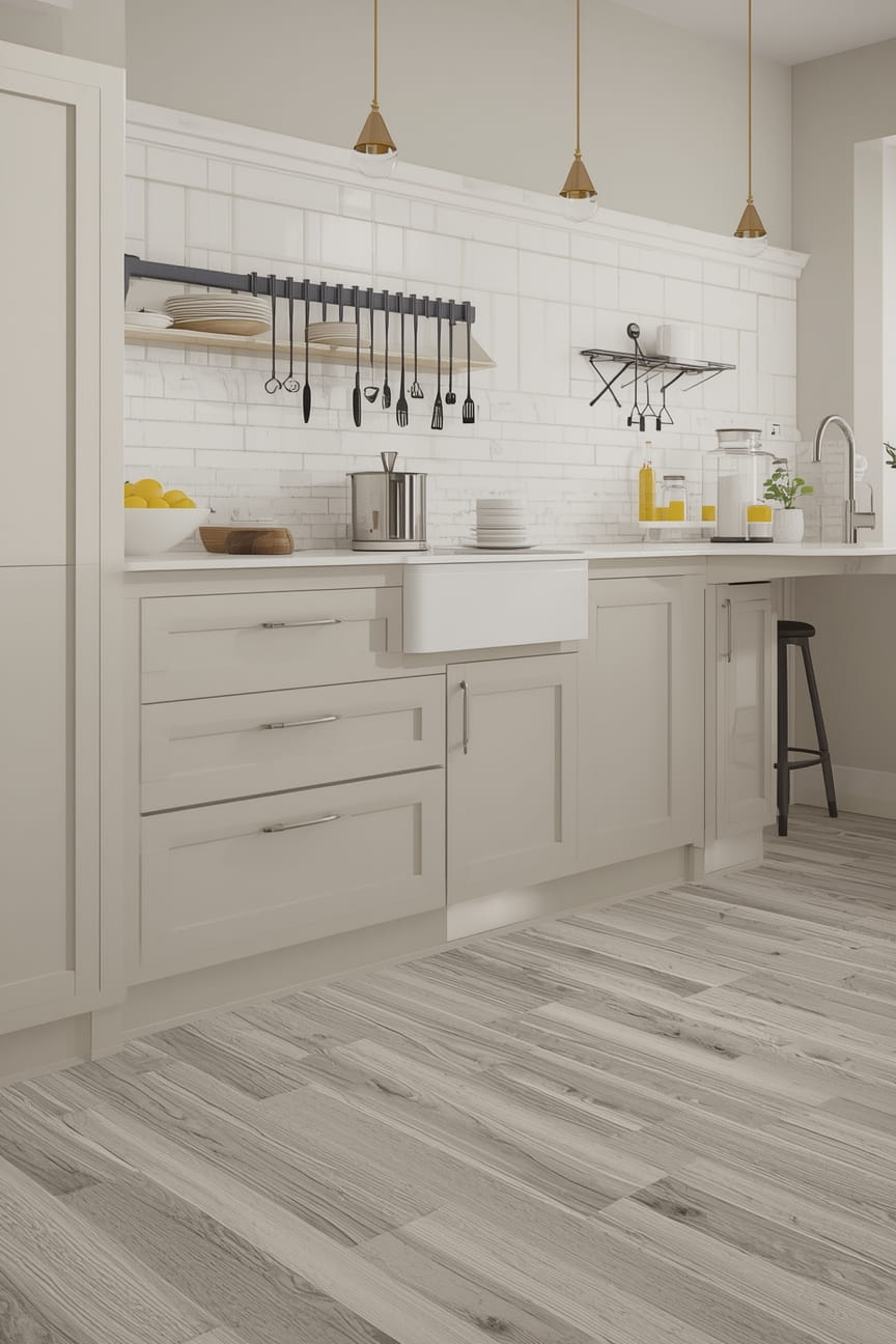 11 Vinyl Kitchen Flooring Ideas That Are Stylish, Durable & Affordable