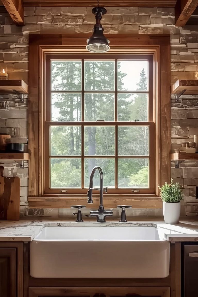 10 Rustic Kitchen Window Ideas for a Warm, Cozy Look