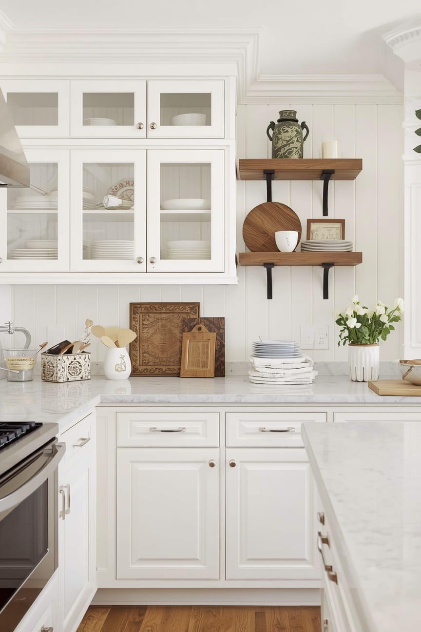 10 Kitchen Upper Cabinets Ideas for Modern, Small & Farmhouse Kitchens