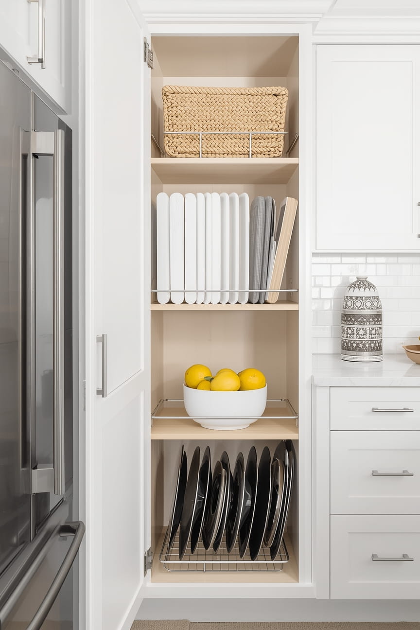 11 Side of Kitchen Cabinet Ideas to Maximize Space & Style